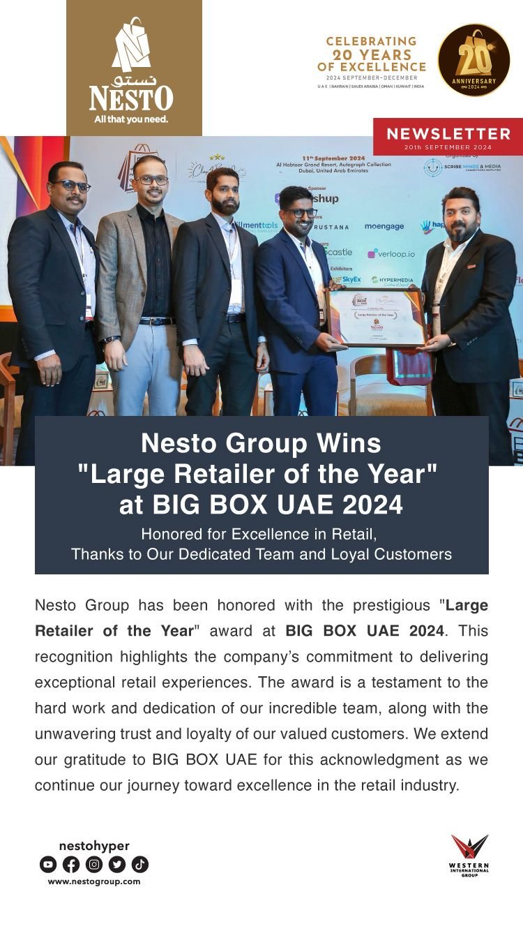 Proud Moment for Nesto Group We are thrilled to announce that Nesto ...